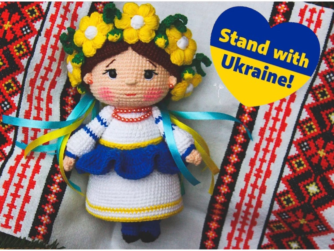 Ukrainian Handmade Toys,ukraine Crochet Doll Toy,made in Ukraine ...