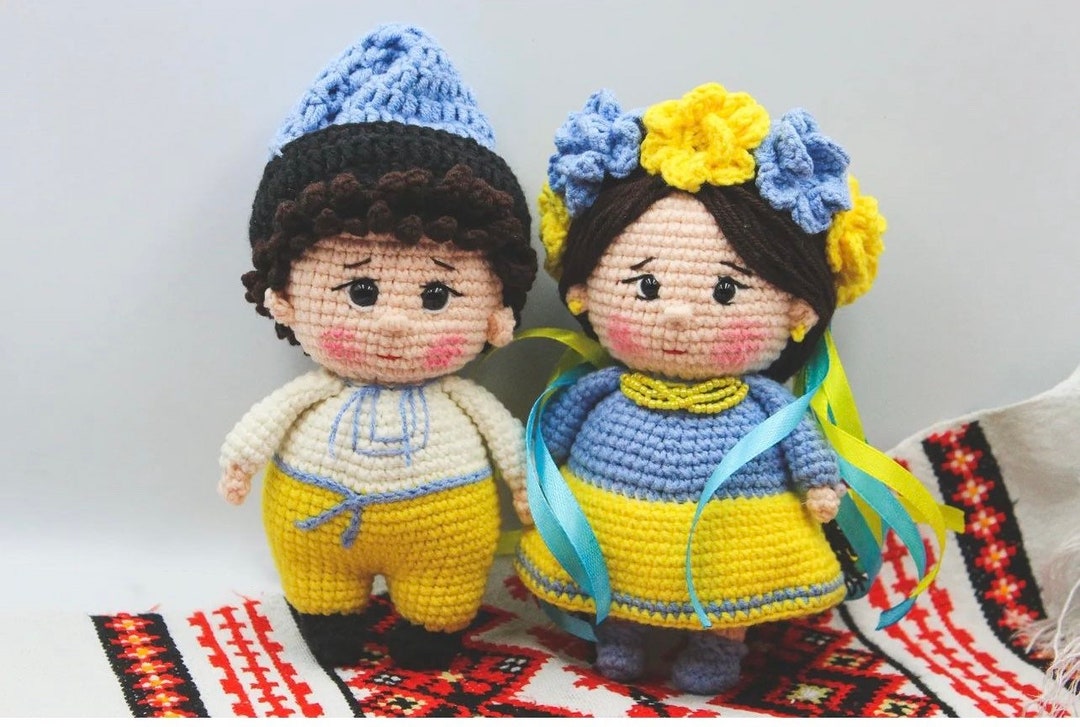 Ukrainian Toys,crochet Doll Toy,made in Ukraine,gift From Ukraine ...