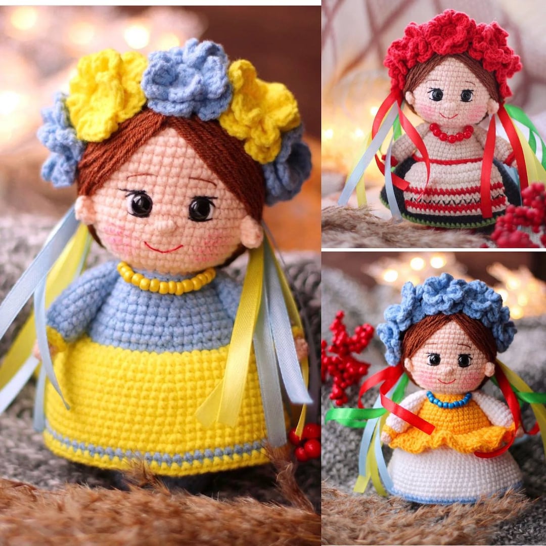 Ukrainian Toys,crochet Doll Toy,made in Ukraine,gift From Ukraine ...