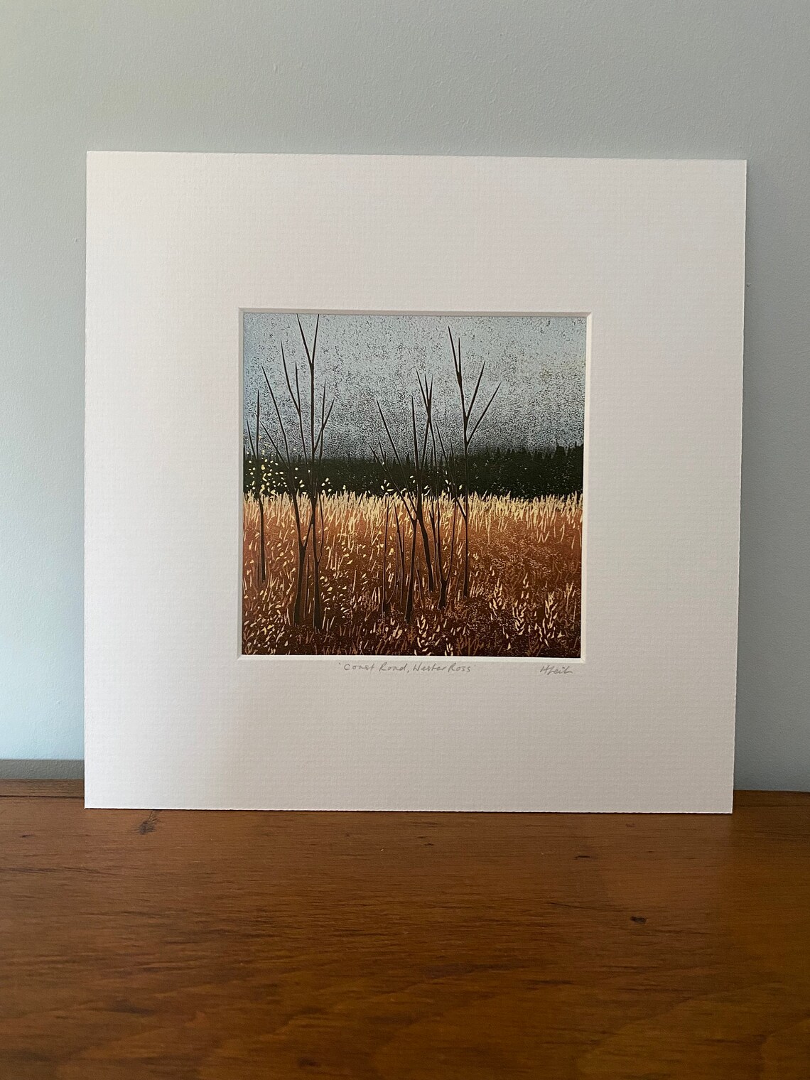 Lino Art Lino Print Linocut Art Art Landscape Print - Etsy