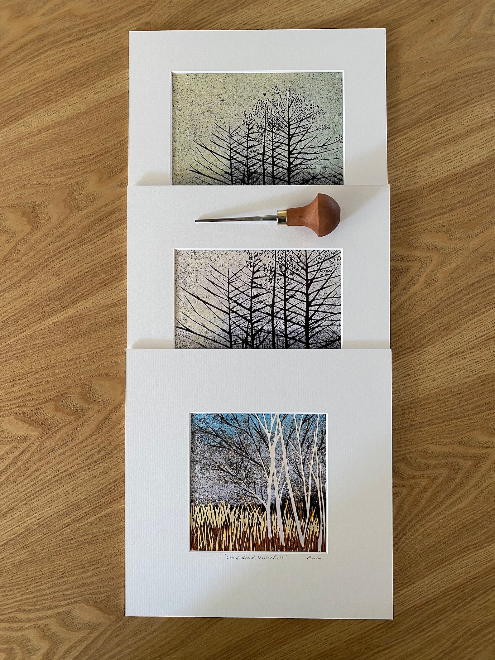 Lino Art Lino Print Linocut Art Art Landscape Print - Etsy UK