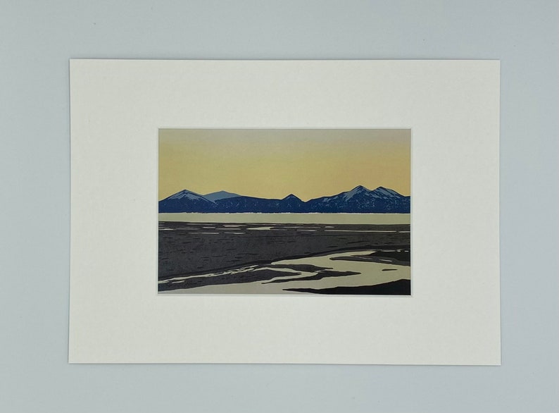 Lino Art Lino Print Linocut Art Art Landscape Print - Etsy