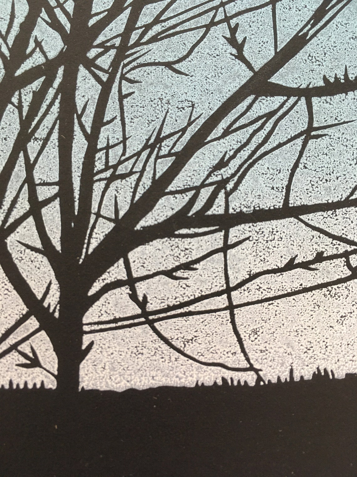 Original Limited Edition Lino Print, Scottish Landscape, Linocut Art ...