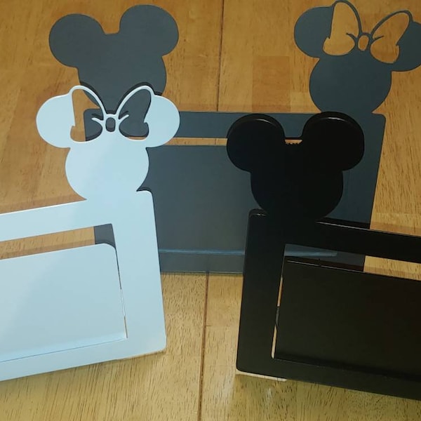 Minnie and Mickey Mouse Picture Frame - Etsy