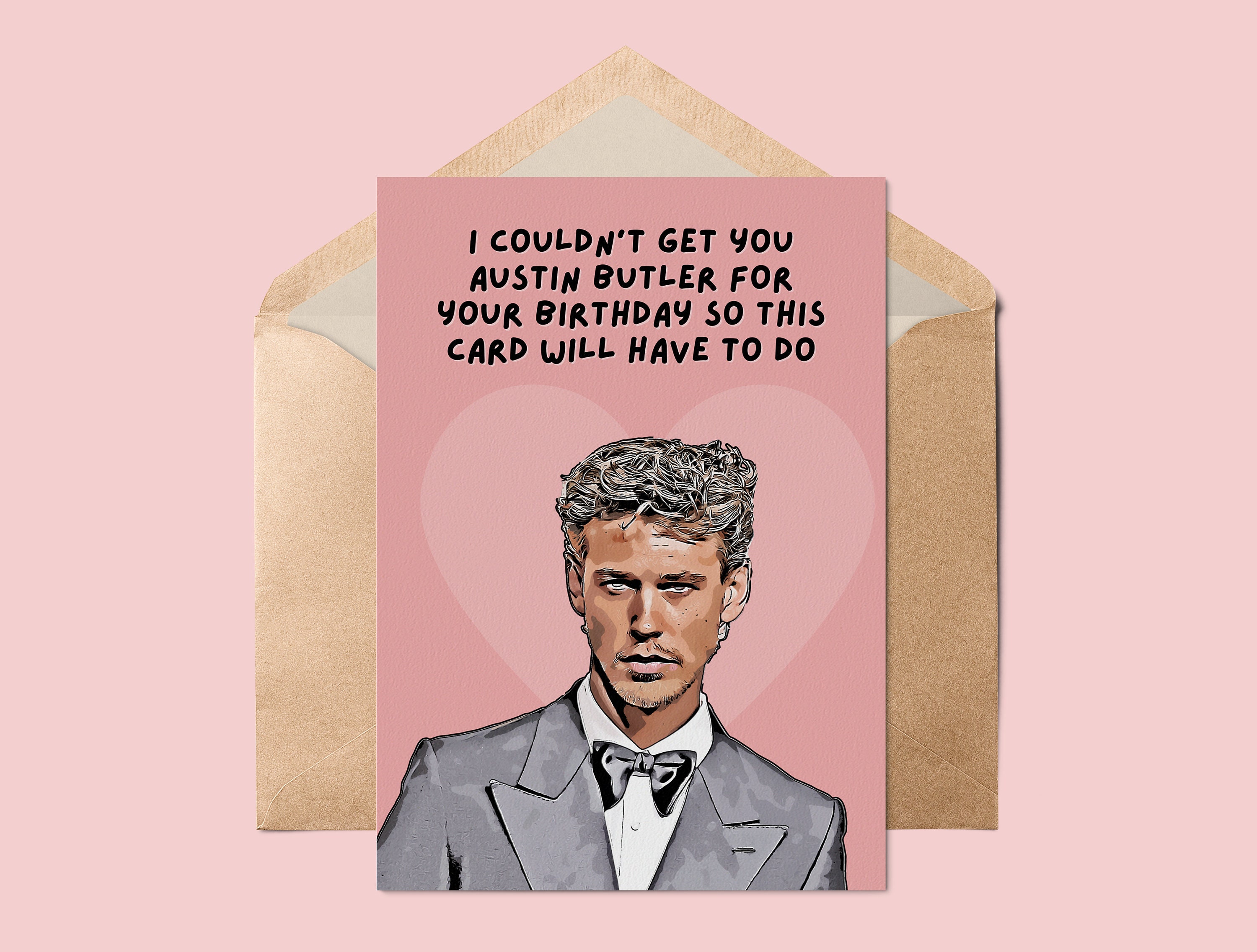Austin Butler Birthday Card // Celebrity Birthday Card, Birthday Card ...