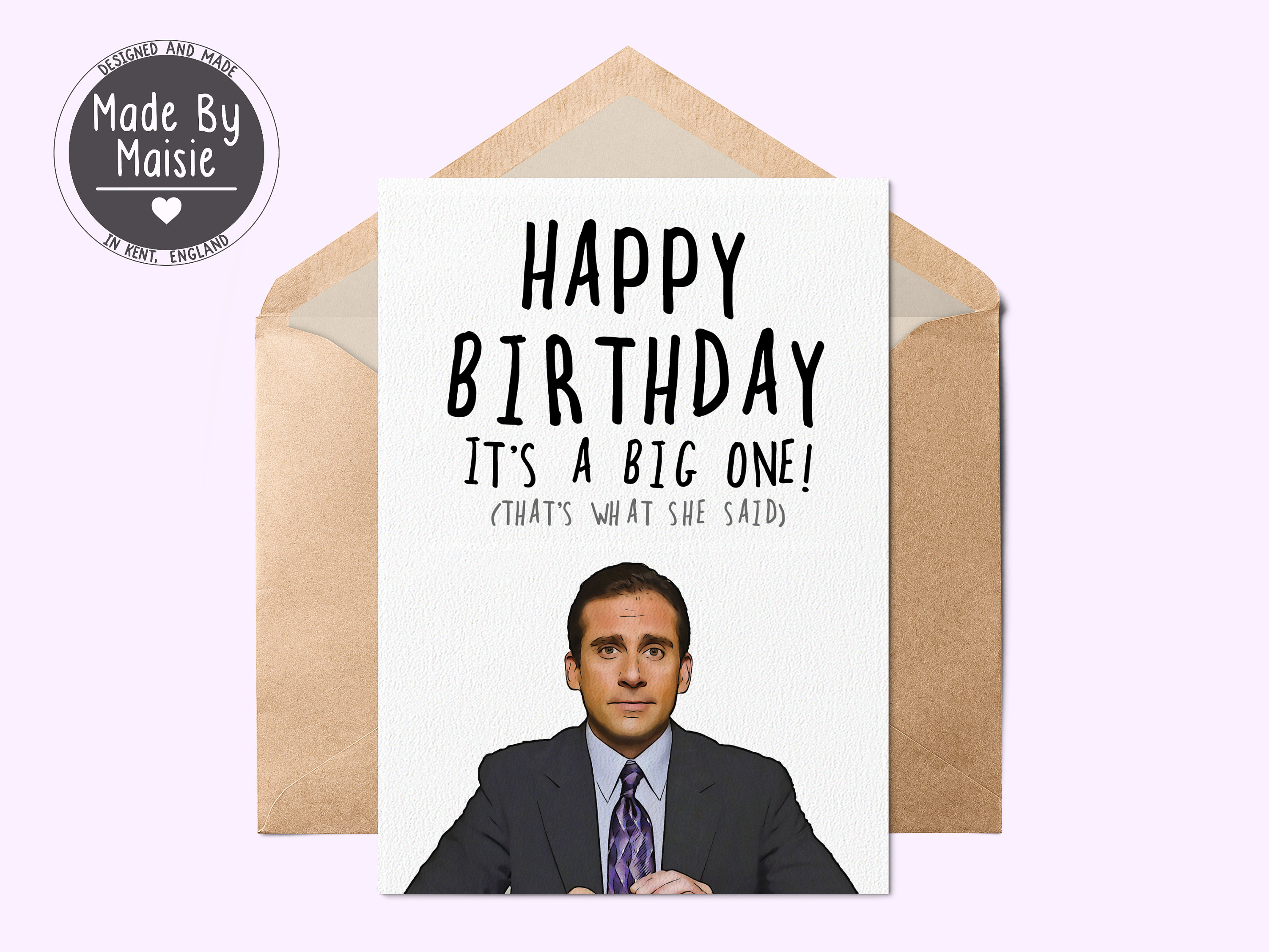 Michael Scott Birthday Card // Funny Birthday Card the Office | Etsy Canada