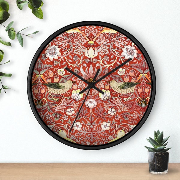 Strawberry Vintage Clock - Etsy