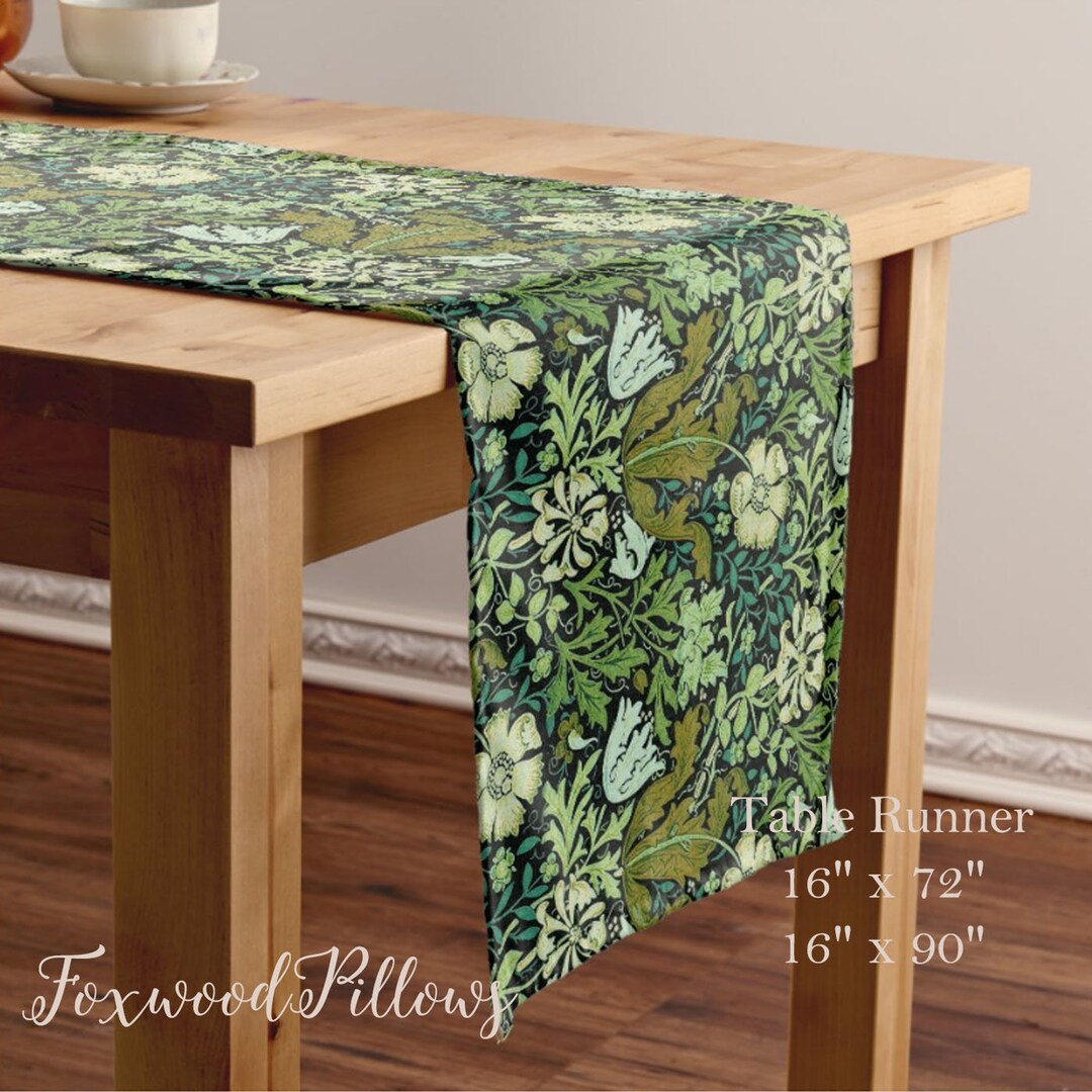 Compton Table Runner, William Morris Table, Fall Table Runner, Arts and ...
