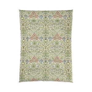 William Morris Bedspread, Spring Comforter, Cottagecore Décor ...