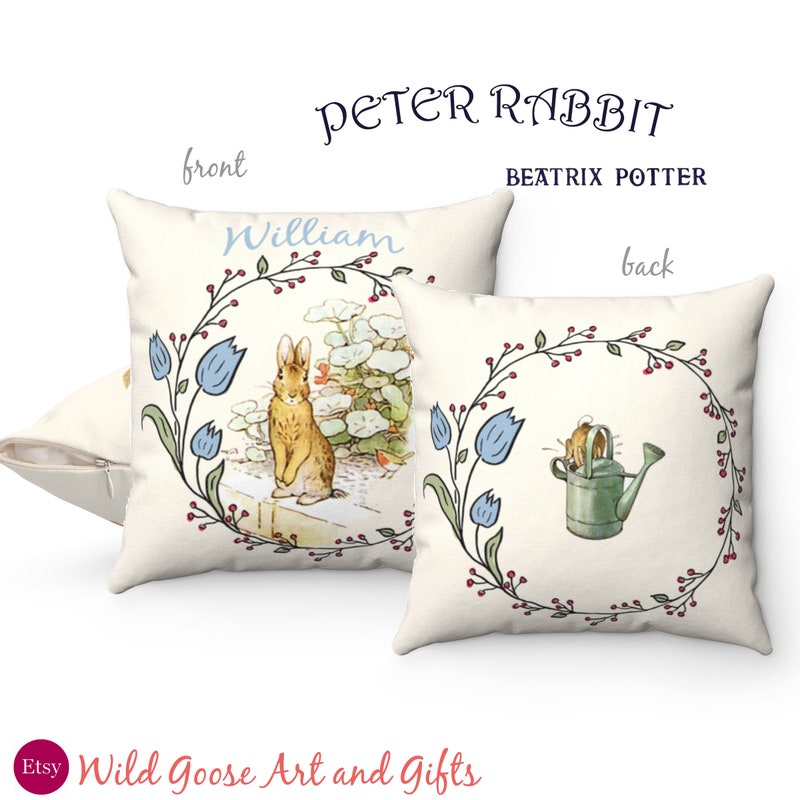 Rabbit Pillow - Etsy