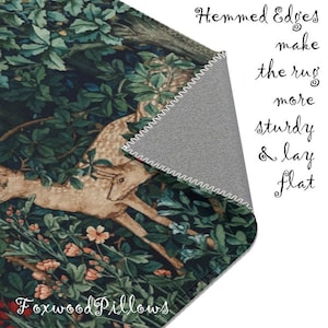 Rustic Fox Rug, Fox Doormat, Fox Accent Rug, Floor Runner, Lodge Décor ...