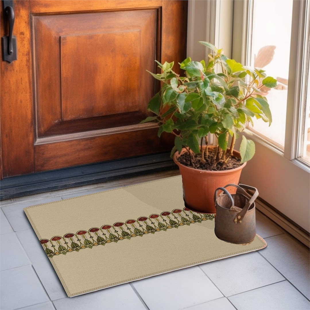 Art Nouveau Charles Rennie Mackintosh Entry Door Rug - 36x24 Area Rug ...