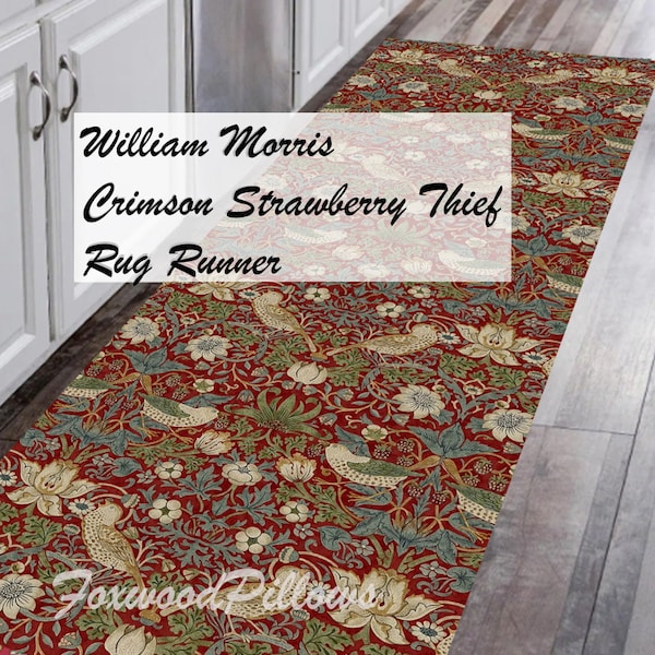 Red Rug Runner - Etsy