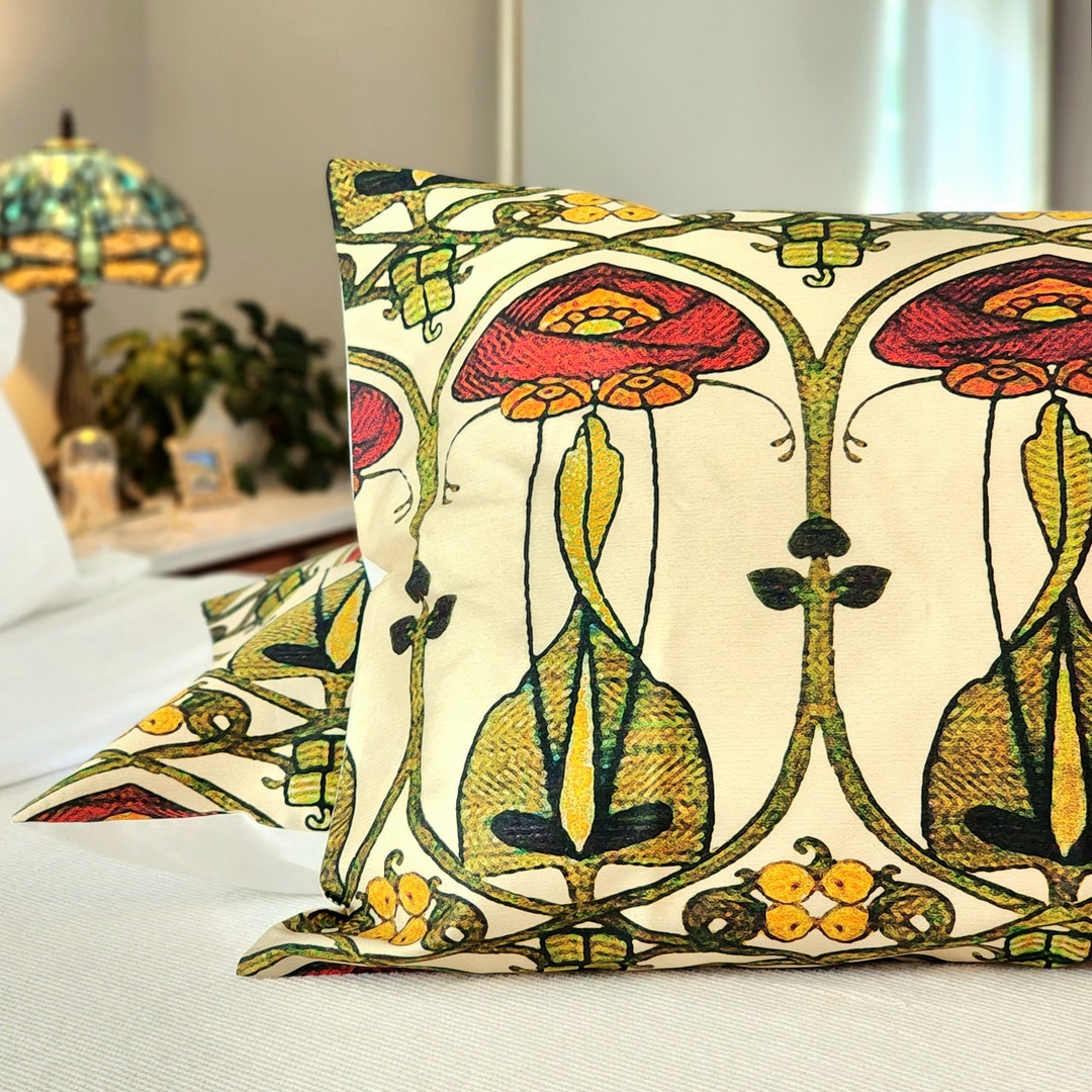 Charles Rennie Mackintosh Voyage Cotton Sateen Duvet Cover Bedding Set ...