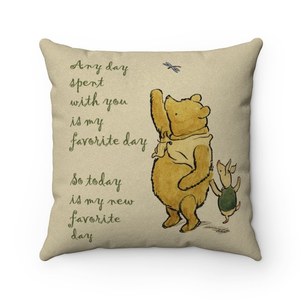Winnie the Pooh Today is My Favorite Day - Etsy
