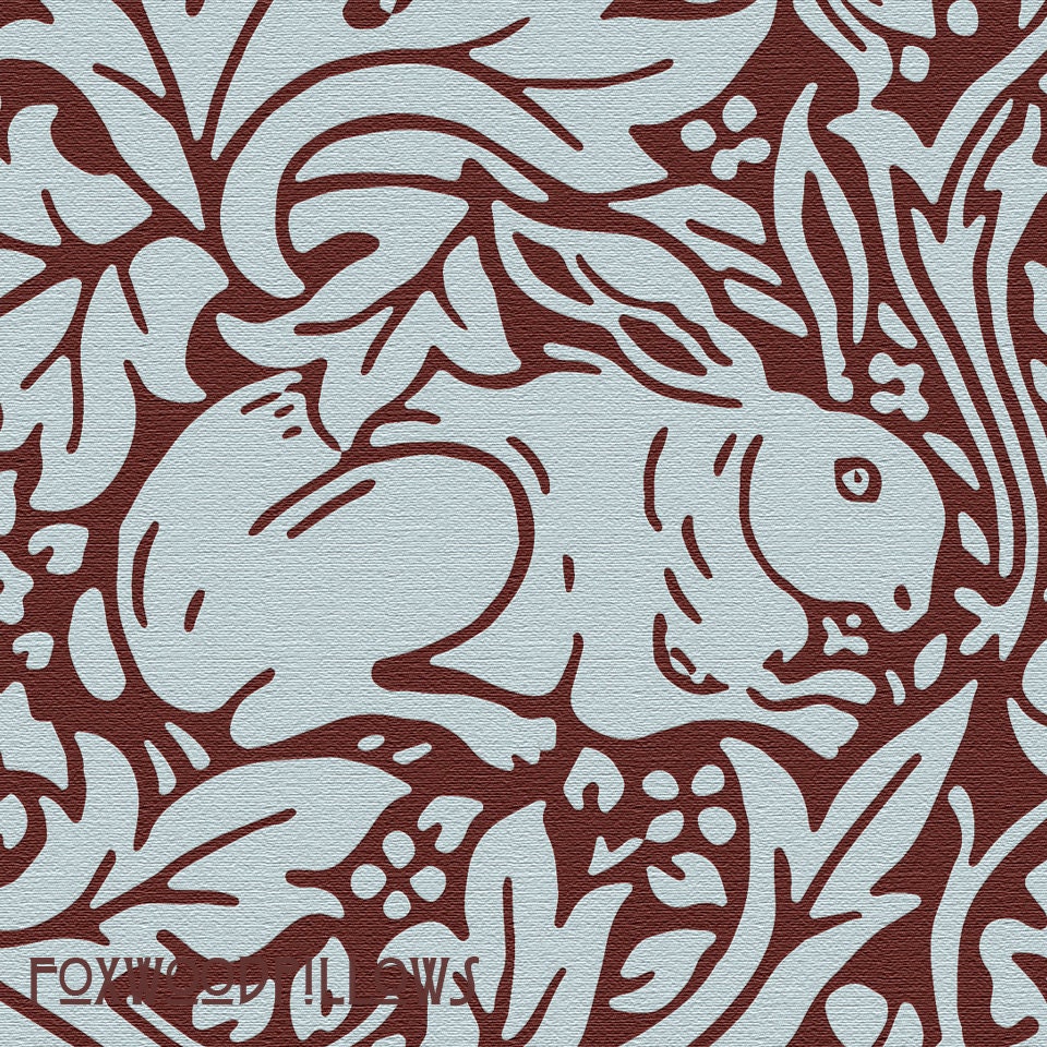 William Morris Table Setting Brer Rabbit Décor Dinning Room - Etsy