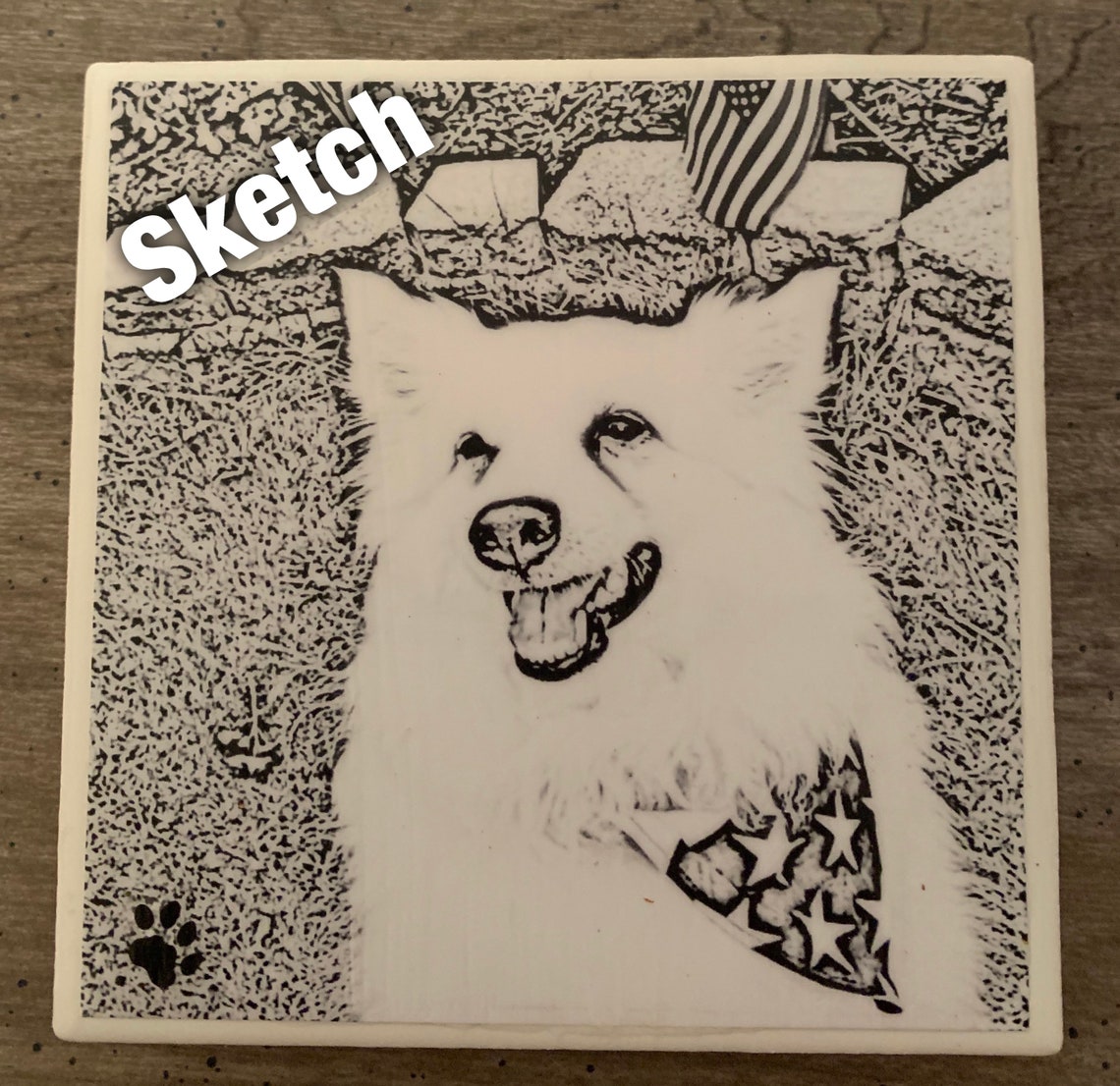 PERSONALIZED DOG Coasters-photo Coasters, Tile Coasters, Personalized ...