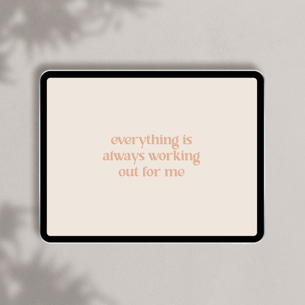 Motivational iPad Wallpaper - Etsy