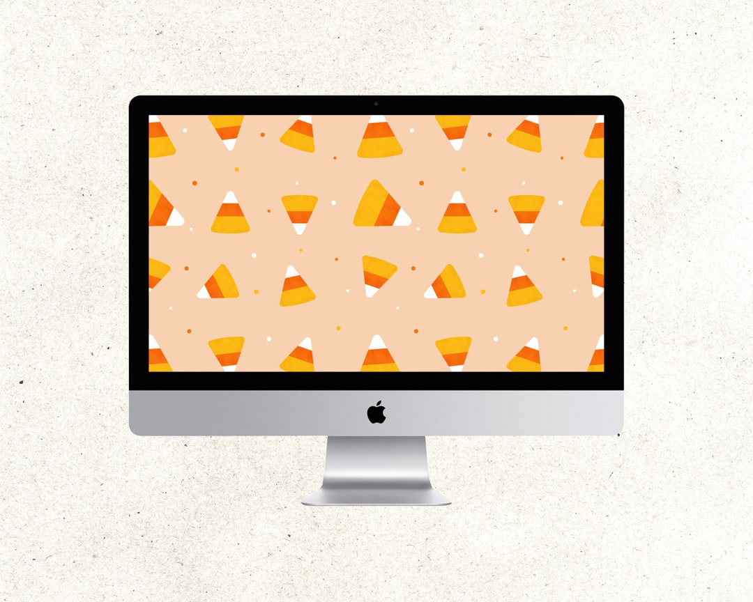Candy Corn Desktop Background Halloween Screen Saver Cute Spooky ...