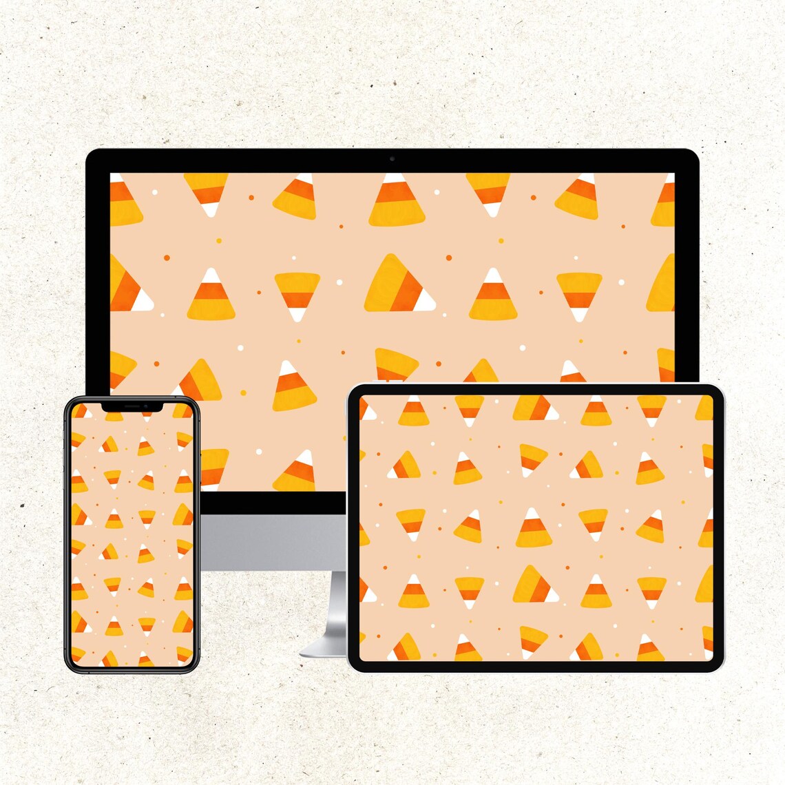 Set of 3 Digital Wallpaper for Phone, Ipad, Laptop & Desktop | Candy ...