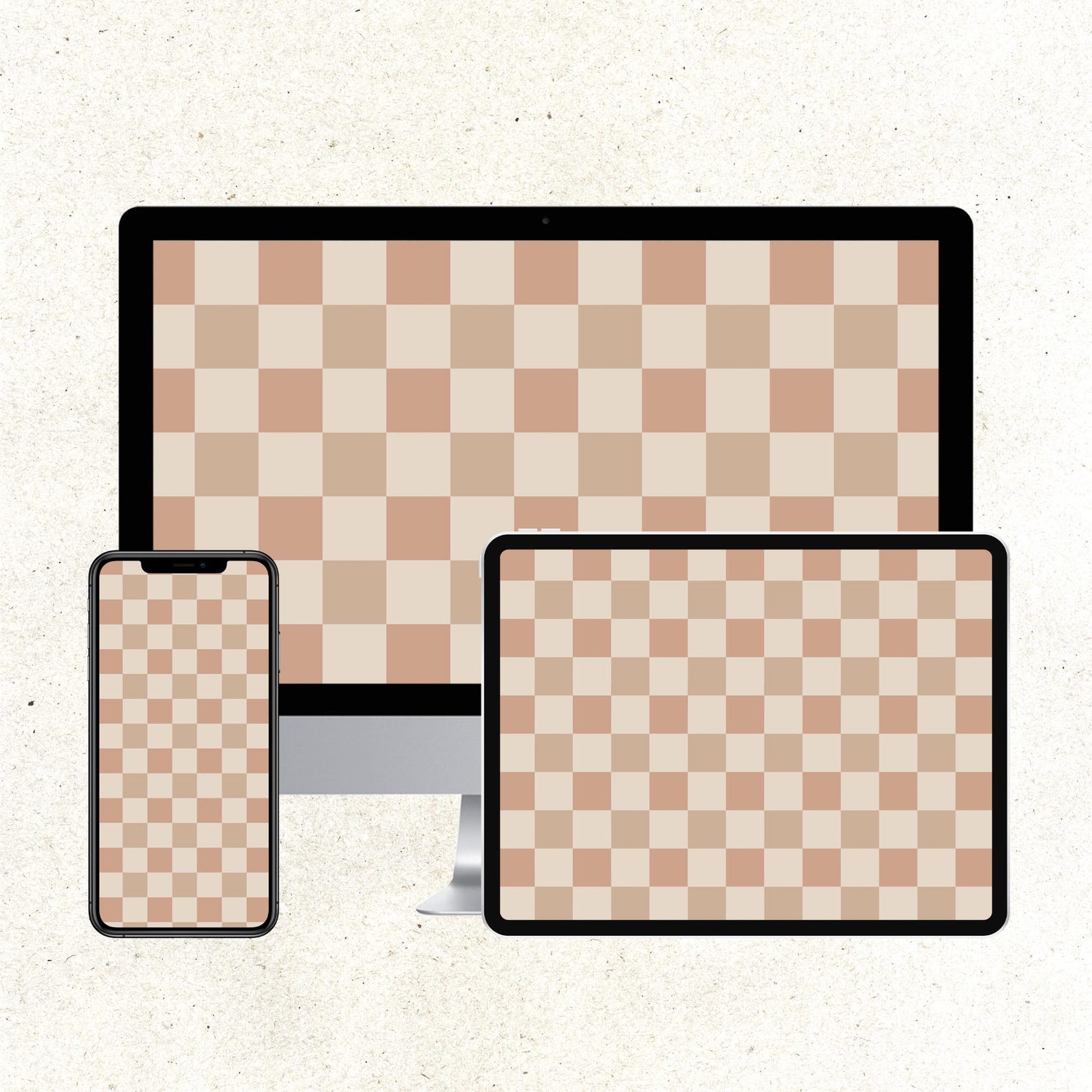 Set of 3 Digital Wallpaper for Phone, Ipad, Laptop & Desktop | Neutral ...