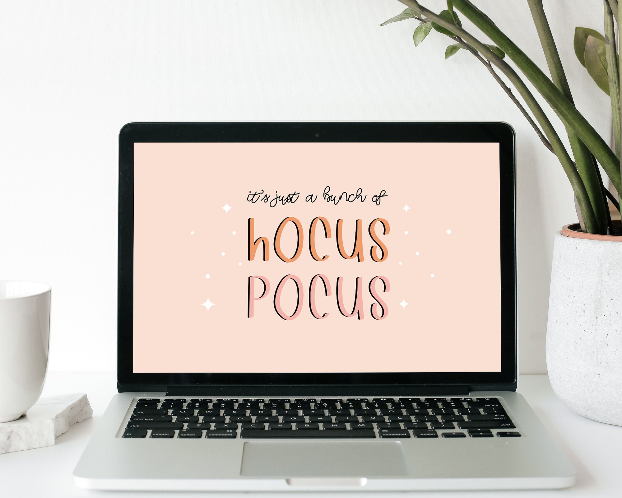Hocus Pocus Halloween Desktop Wallpaper | Halloween Digital Background ...
