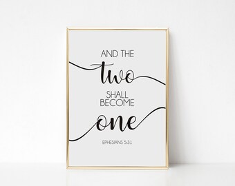 Two Become One - Etsy