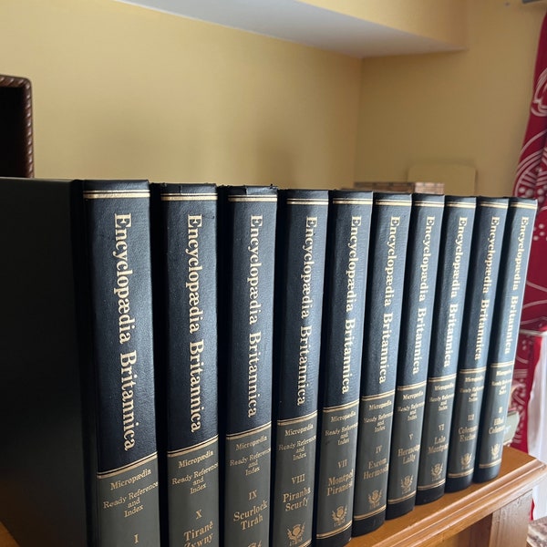Encyclopedia Britannica Complete Set - Etsy