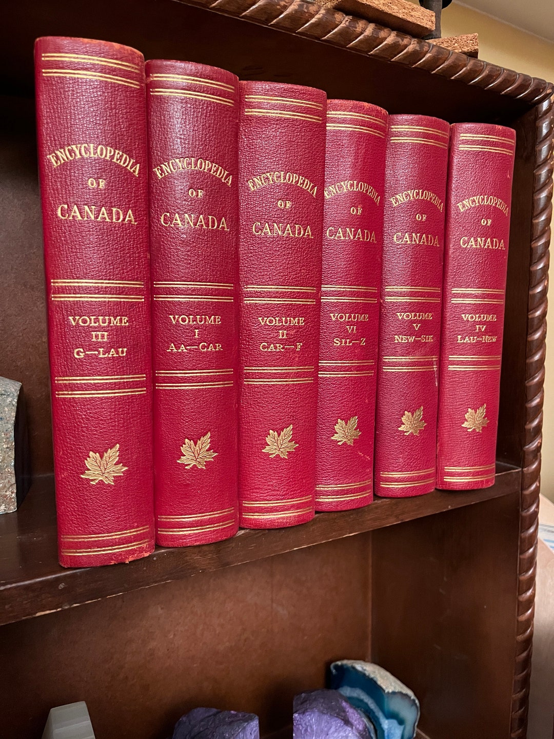 1948, Encyclopedia of Canada, Complete 6 Volumes, Home or Office ...