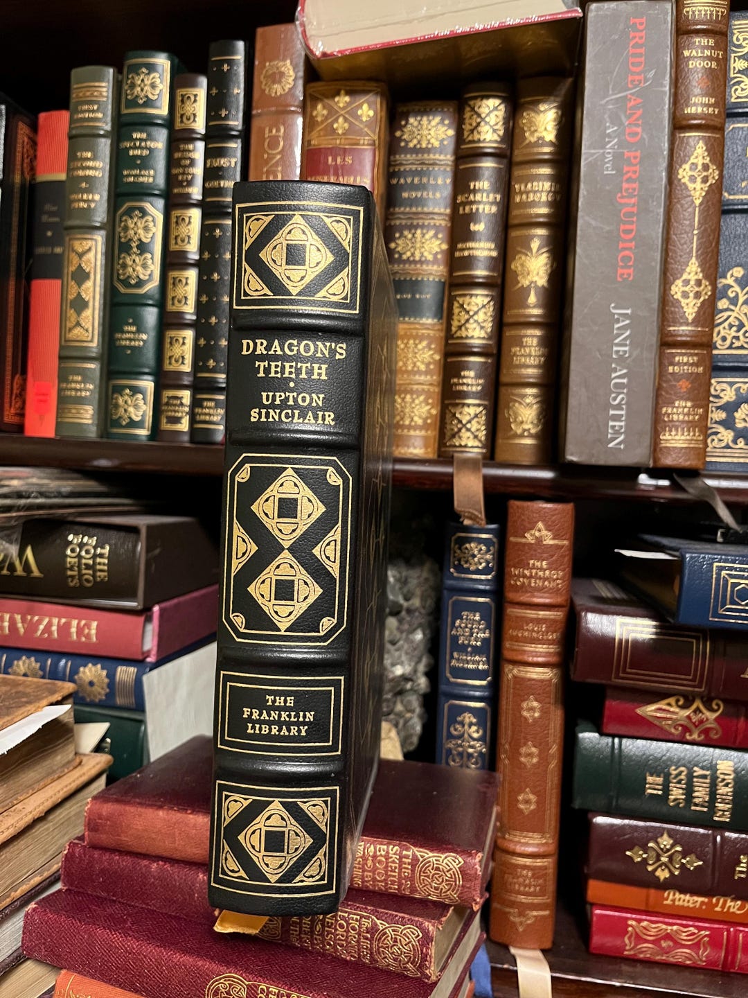 Dragon's Teeth: Upton Sinclair, Franklin Library Leather Bound Edition ...