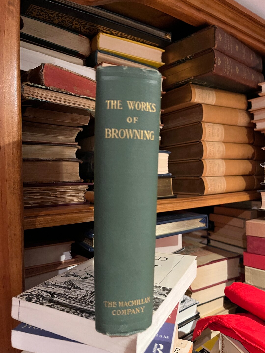 Antique Book by Browning, 1910, the Complete Poetical Works of Robert ...