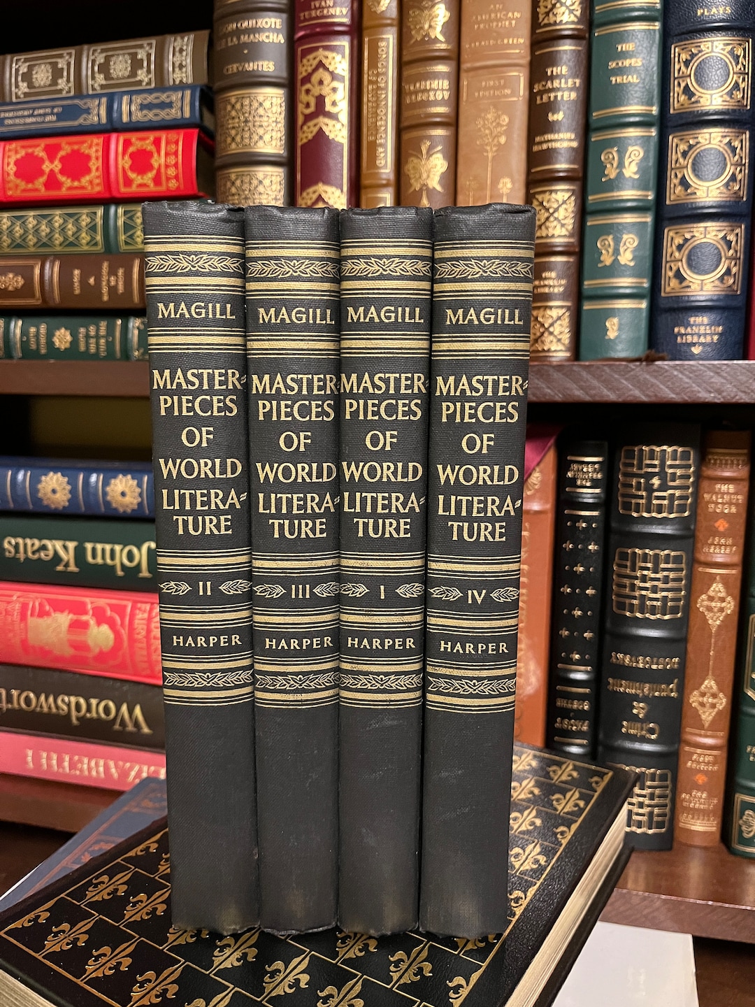 Masterpieces of World Literature, Complete Four Volumes, Digest Form ...