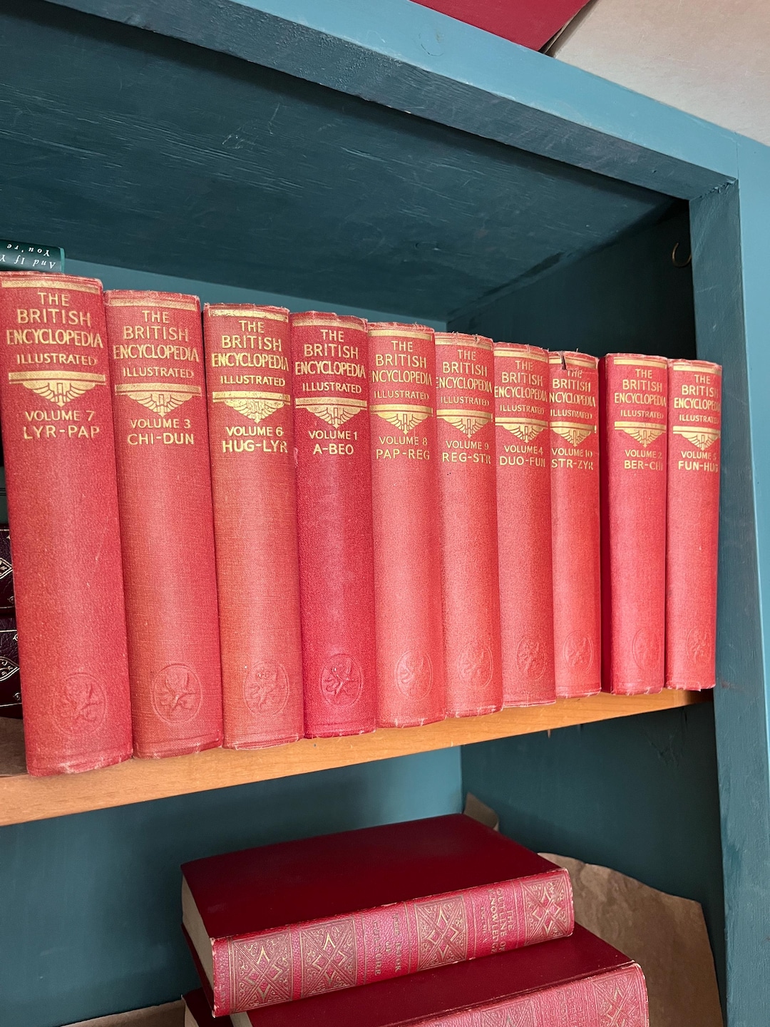 1933, the British Encyclopedia, Fully Illustrated, Complete in Ten ...