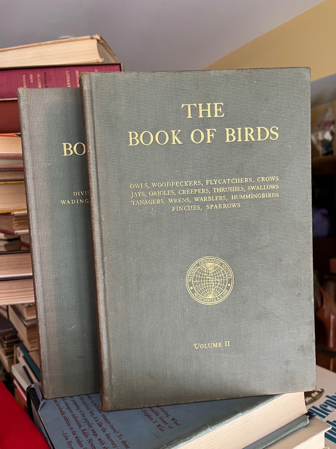1939, The Book of Birds in 2 volumes, The First Work Presenting in 950 ...