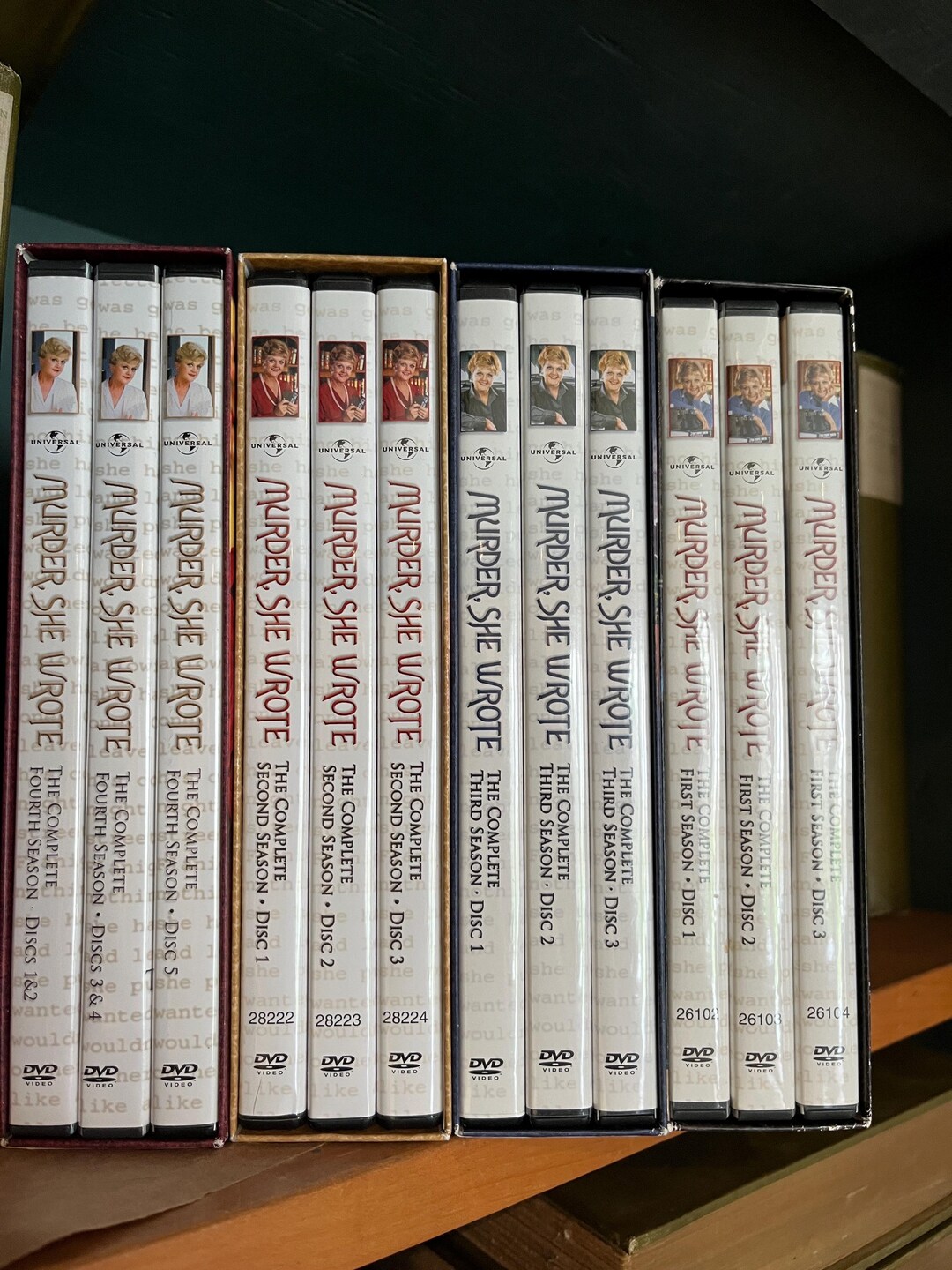 Vintage VCD, Murder She Wrote, Complete the First 4 Seasons, Total 12 ...