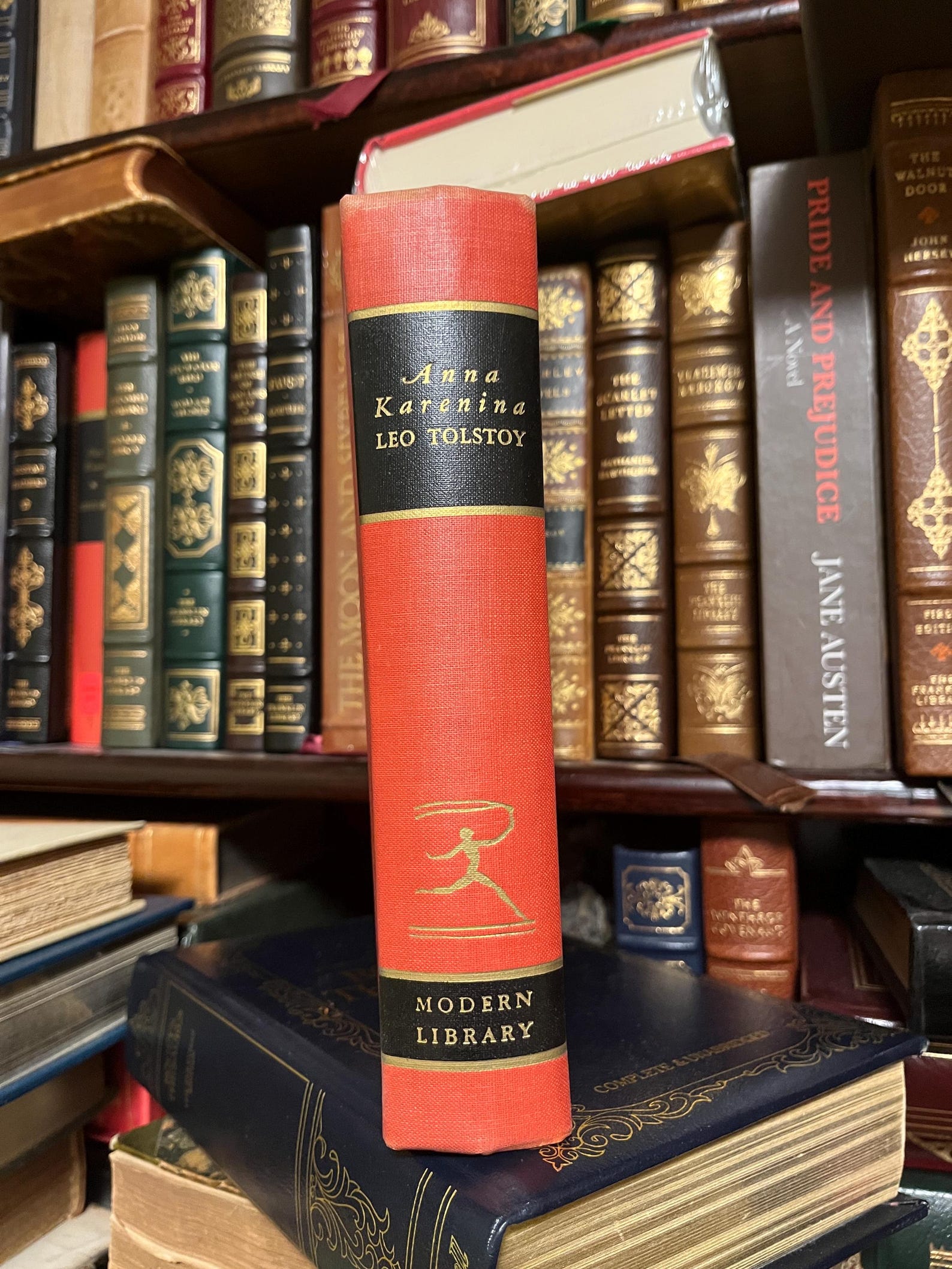 Complete and Unbridged, Anna Karenina by Tolstoy, A Modern Library ...