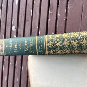 The Complete Poems of Robert Service, Hardcover 1940s - Etsy
