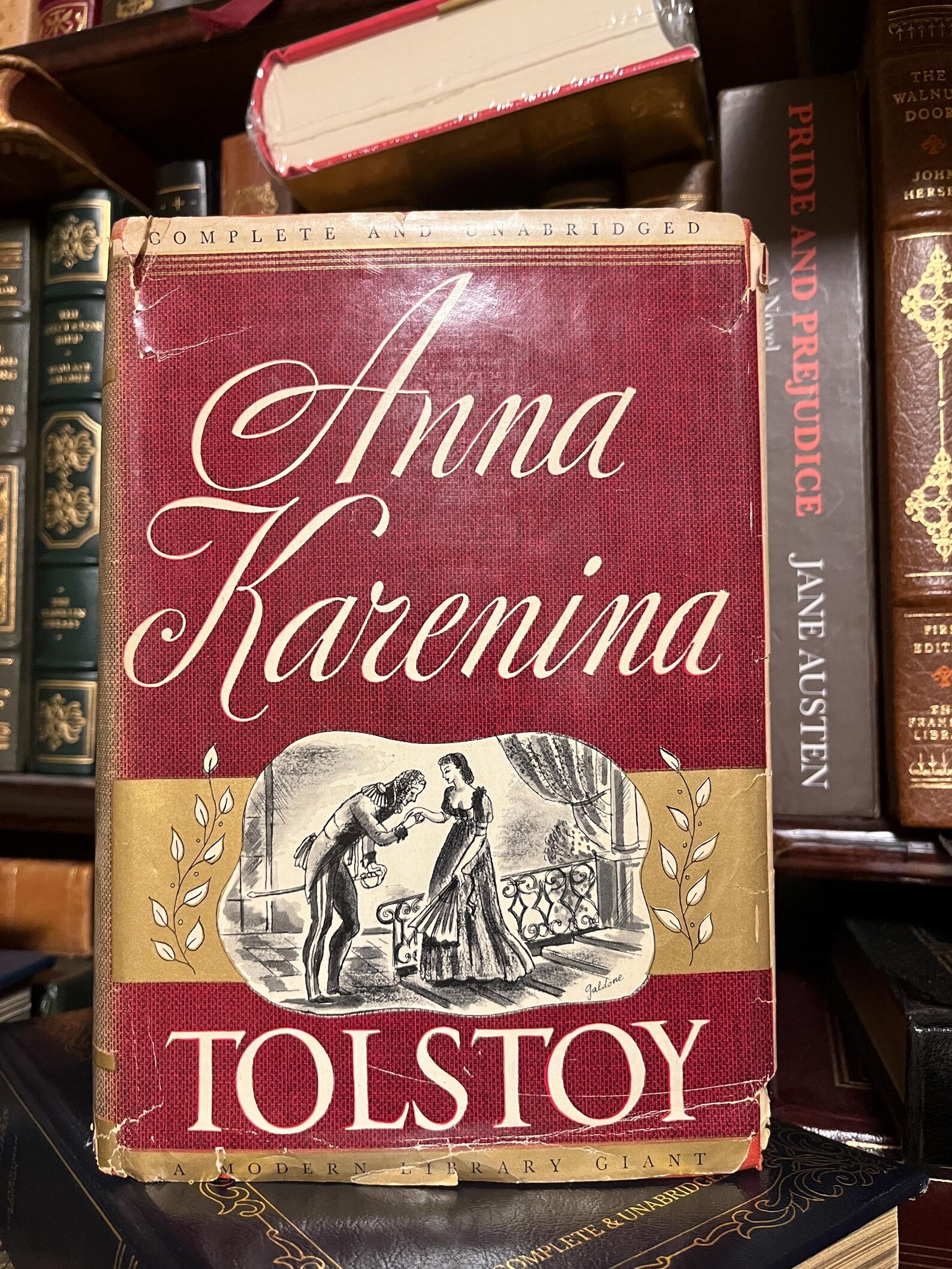Complete and Unbridged, Anna Karenina by Tolstoy, A Modern Library ...