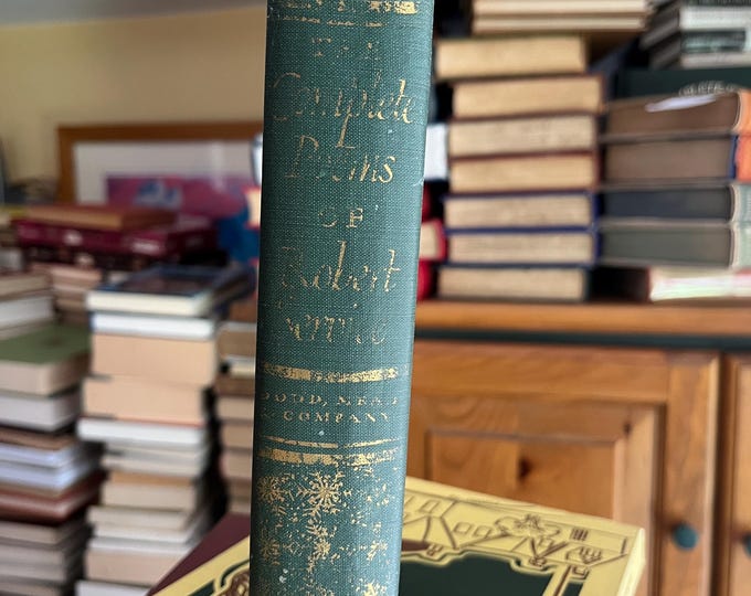 The Complete Poems of Robert Service, Hardcover 1940s - Etsy