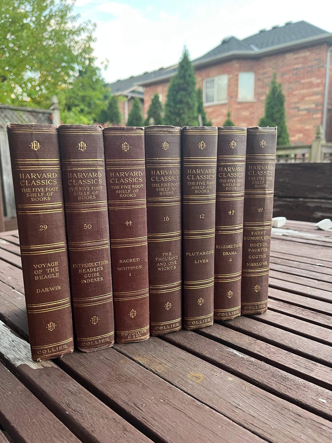 1910, First Edition, Harvard Classics, Sold Individually, Antique Books ...