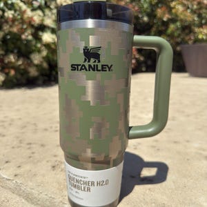 Digital Camo Laser Engraved Tumbler - Etsy