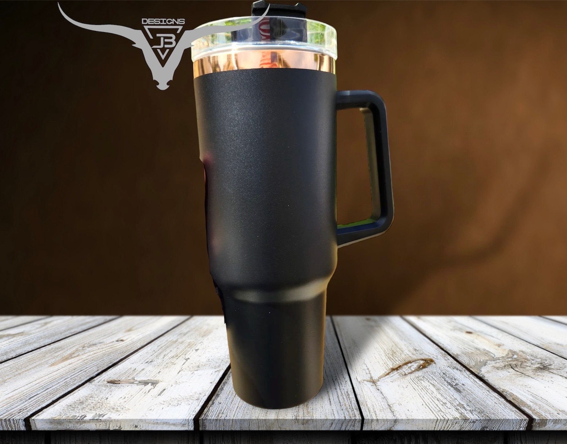 Lily and Leopard Print Laser Engraved Tumbler - Etsy