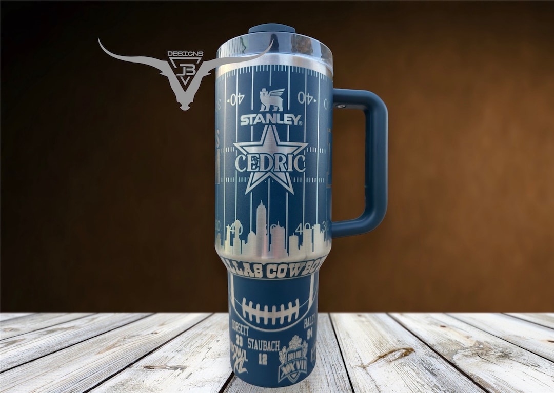 Dallas Cowboys Laser Engraved Tumbler - Etsy
