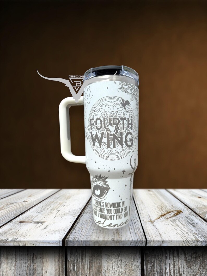 Fourth Wing Laser Engraved Tumbler - Etsy