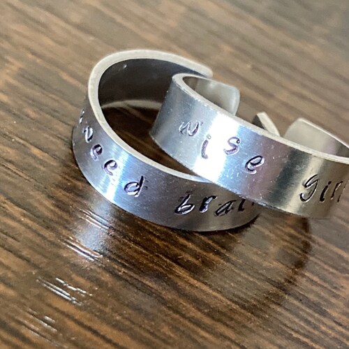Percy Jackson Matching Rings Percy Jackson Merch Bookish | Etsy