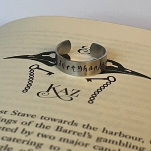 Six of Crows Matching Rings, Grishaverse Merch, Bookish Gifts, Bookish ...