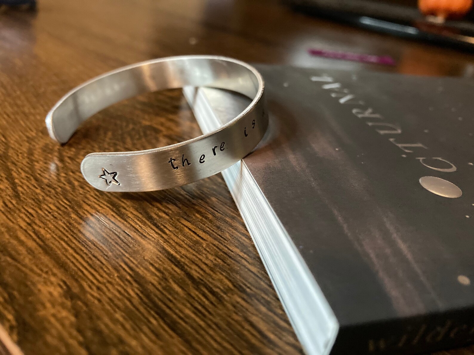 Addie Larue Hand Stamped Bracelet the Invisible Life of Addie - Etsy