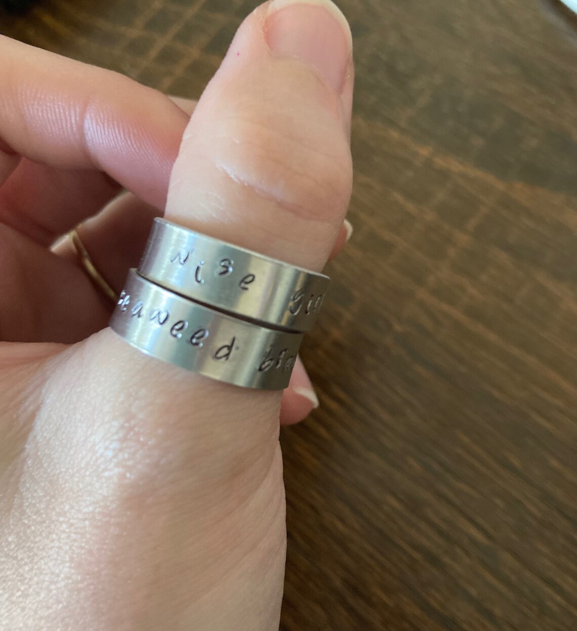 Percy Jackson Matching Rings Percy Jackson Merch Bookish | Etsy