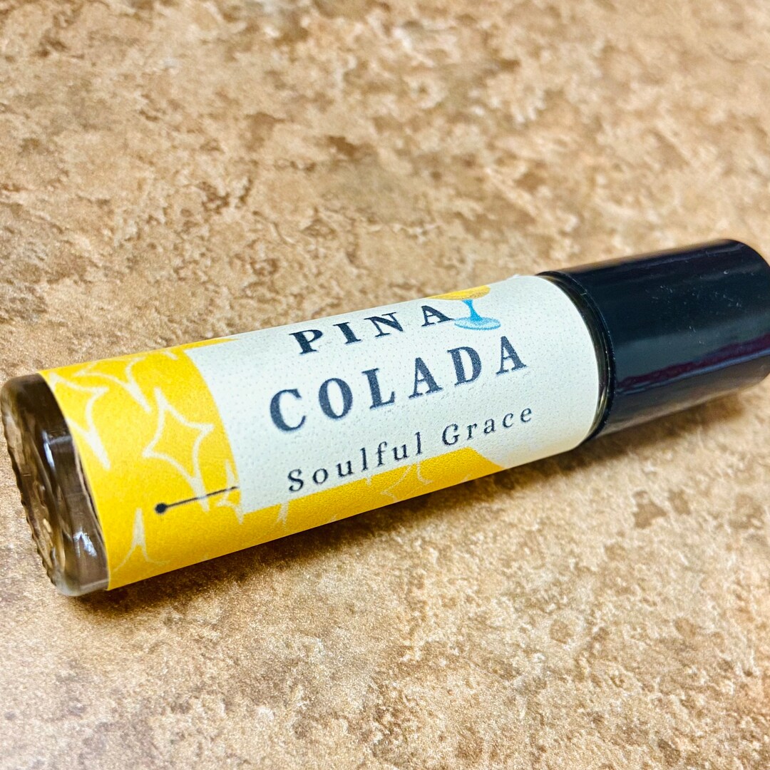 Pina Colada Perfume Oil Roller, Tropical Coconut Pineapple Scent - Etsy
