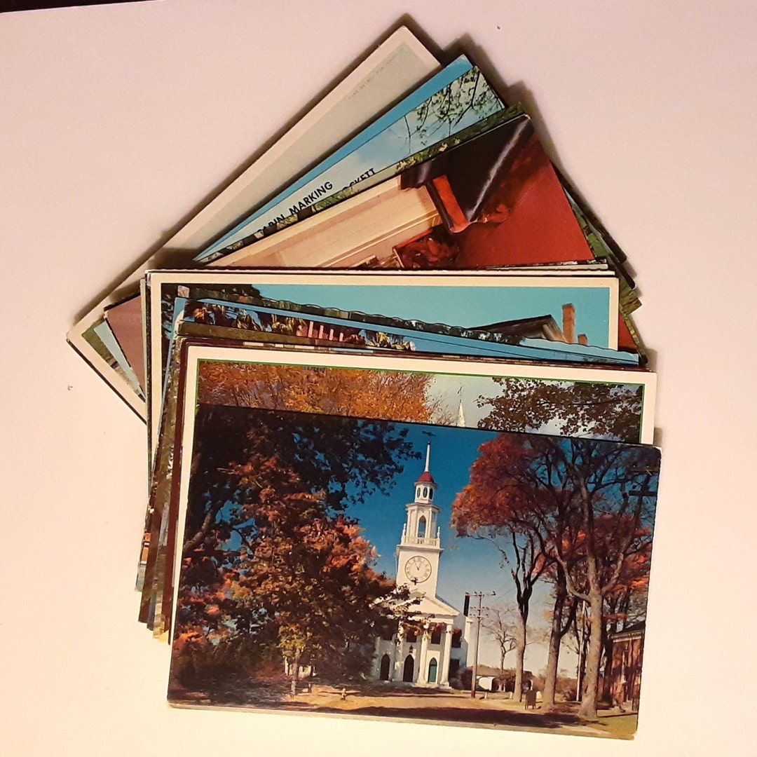 30 Count Original Vintage Unused Postcards Set Random Lot USA Only ...